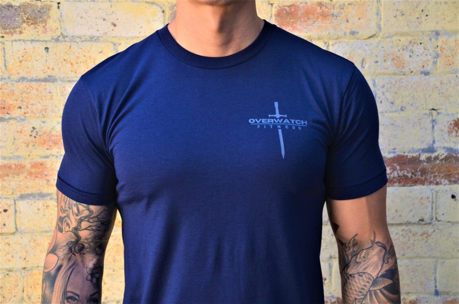 Thin Blue Line Tee - Overwatch Fitness